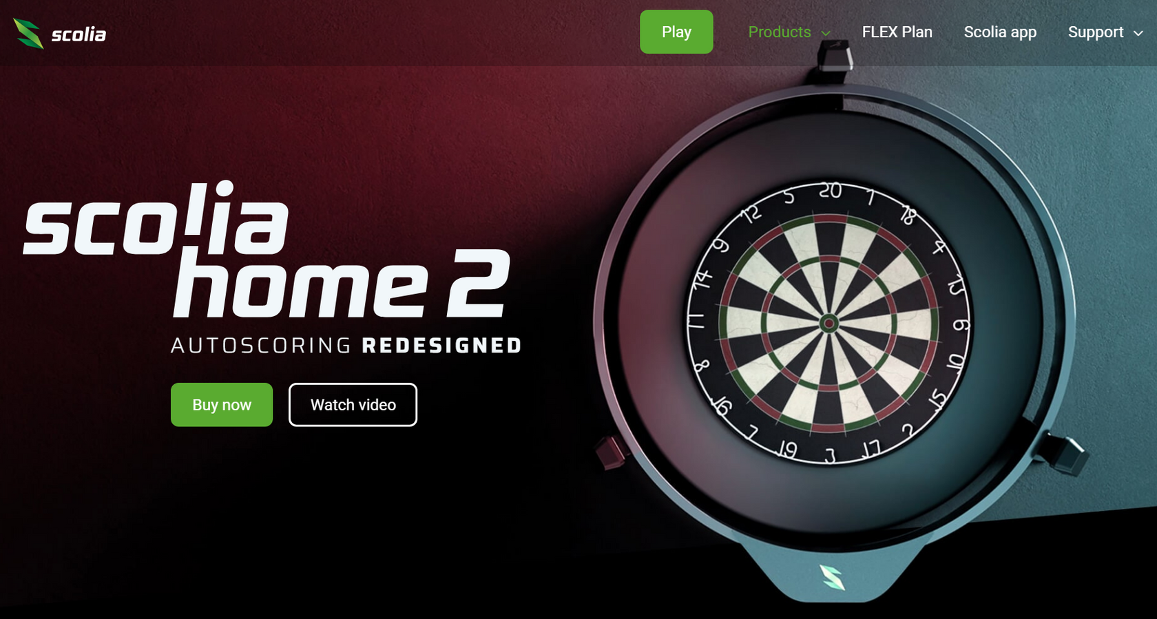 Scolia Home 2 with Light Ring – Nex-Gen Darts